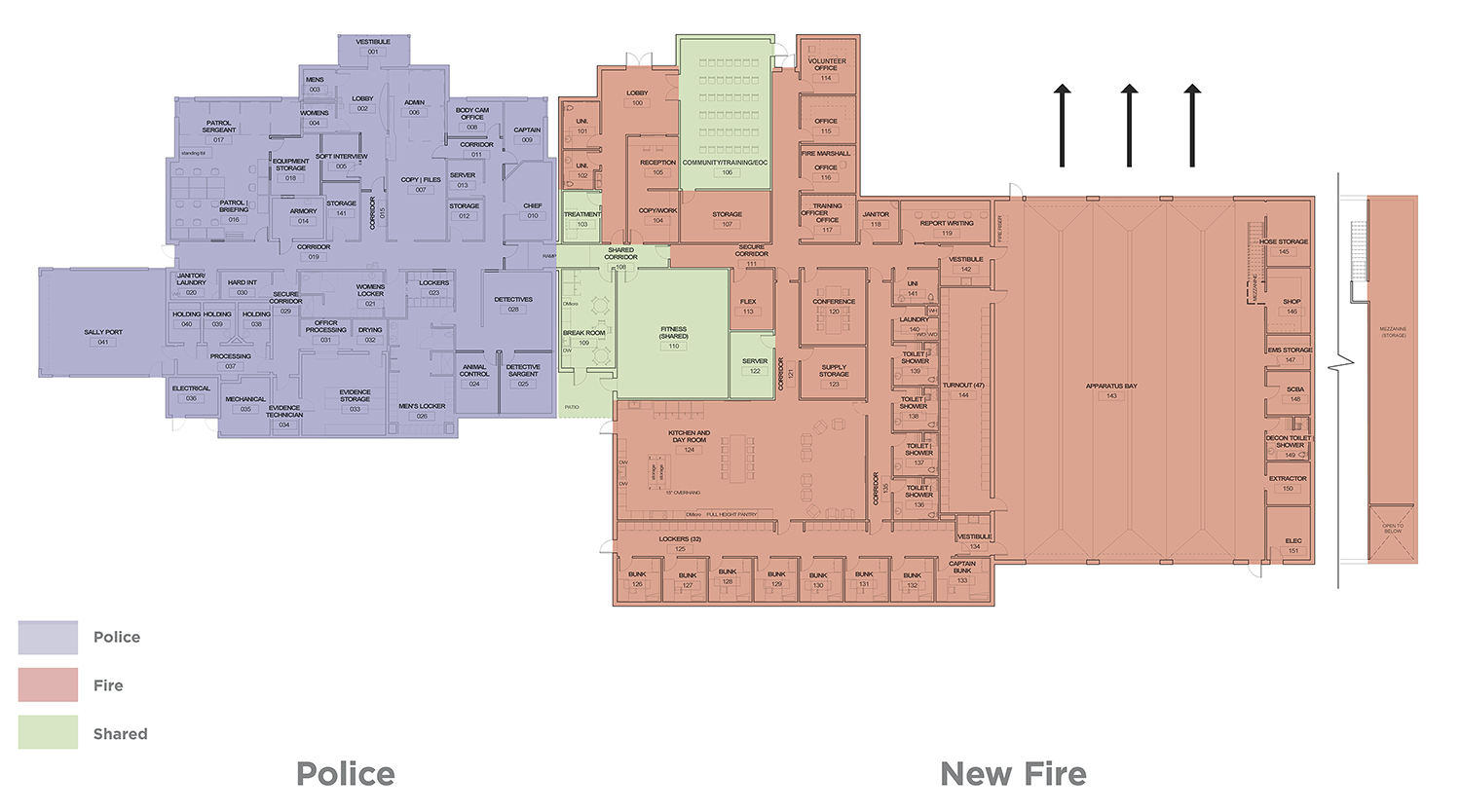 Camas-Washougal Fire/Police Station Remodel OOH